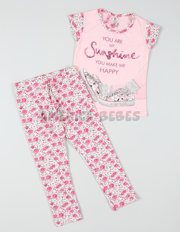 Conjunto Nena Modal Estampado Colores Surtidosnarocca America Bebes